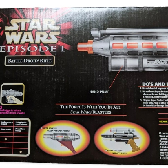 Star Wars | Toys | Vtg 998 Star Wars Battle Droid Rifle Super Soaker ...
